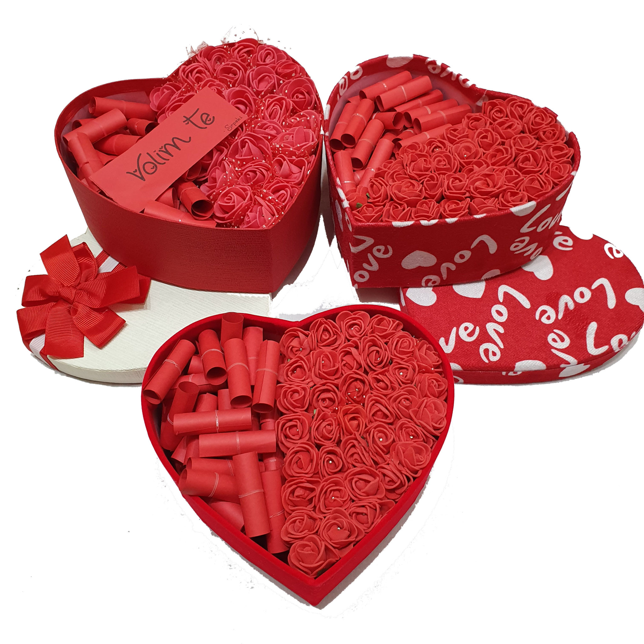 Kutija volim te na 100 različitih jezika - AmorBox Kutije volim te